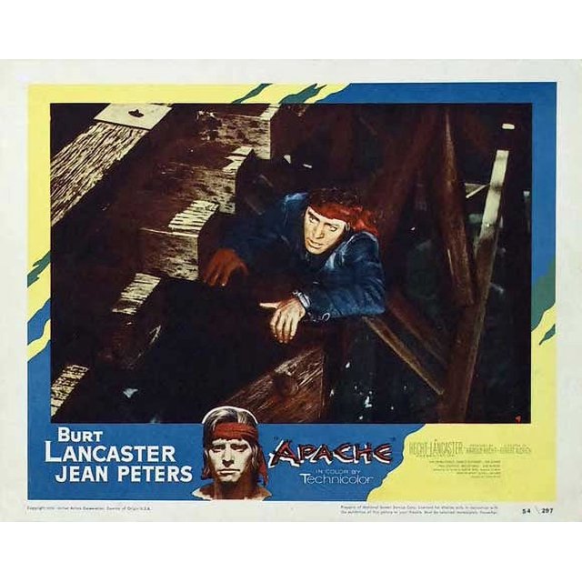 Apache - movie POSTER (Style C) (11" x 14") (1954) - Walmart.com