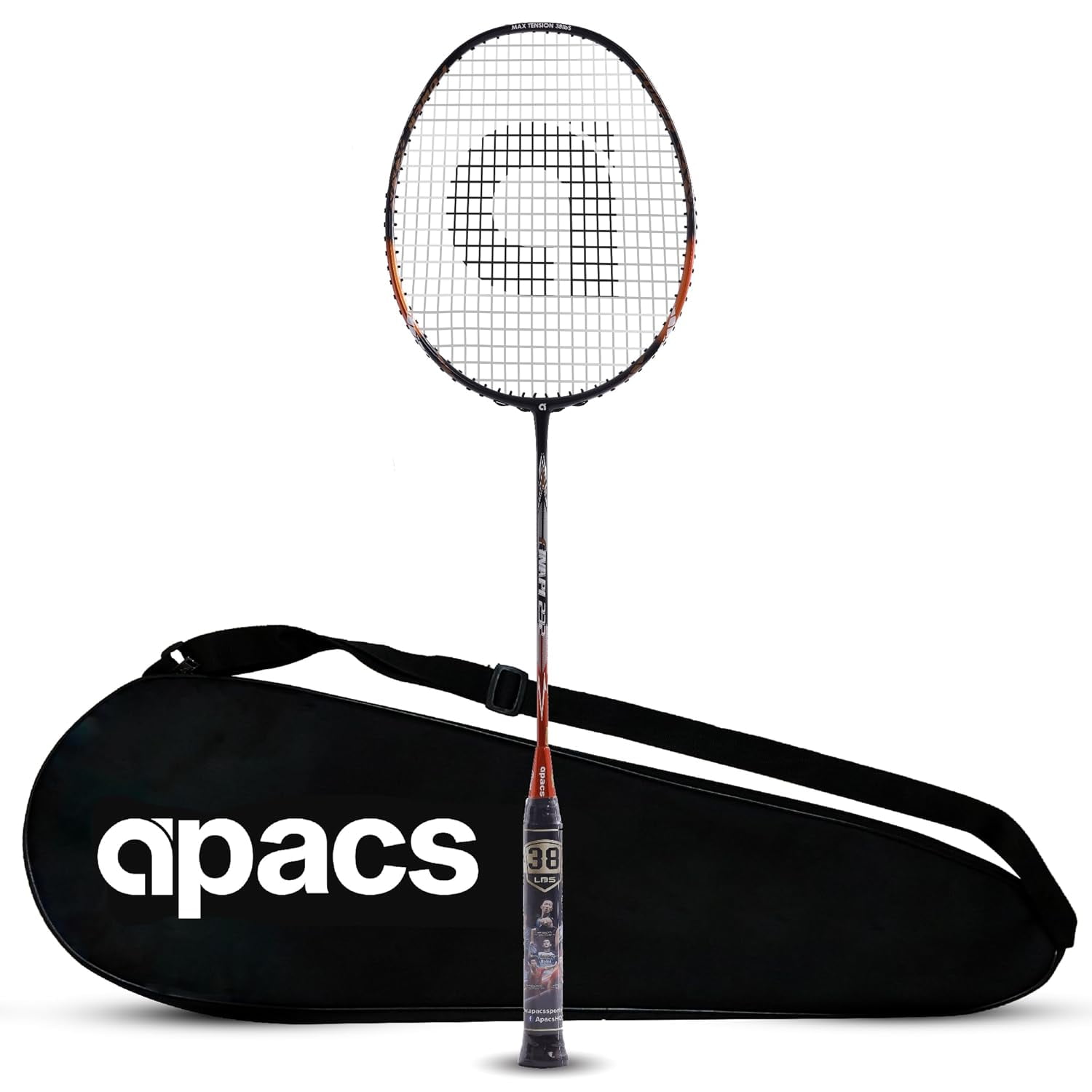 Apacs Finapi 232 Strung , Max Tension Upto 38 LBS | 100% Japanese ...