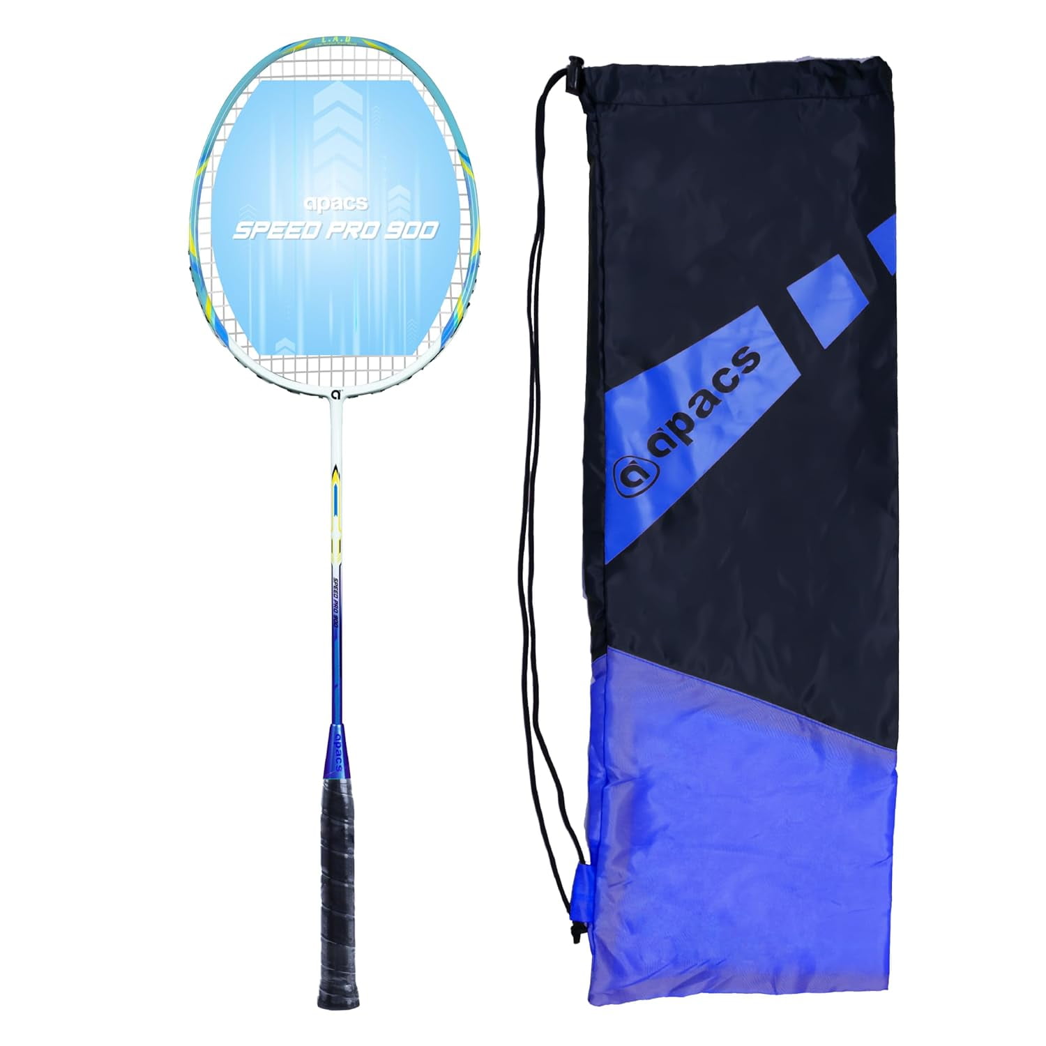 Apacs Speed Pro 900 Strung | Head Heavy , Strung Badminton Racket For ...