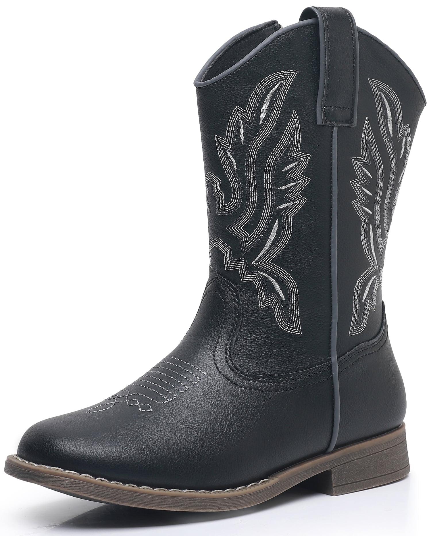 Apakowa Kids Cowboy Boots - Cowboy and Cowgirl Boots for Boys and Girls ...