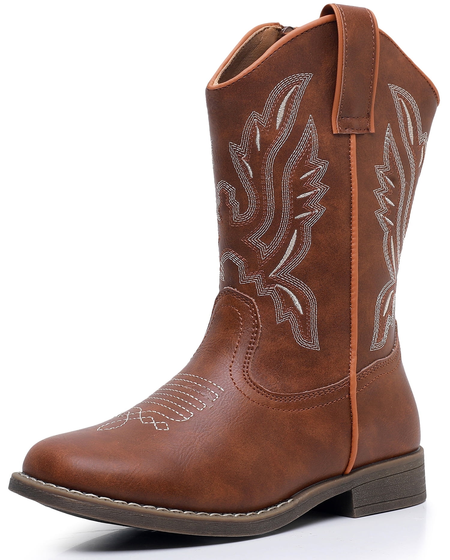 Apakowa Kids Cowboy Boots - Cowboy and Cowgirl Boots for Boys and Girls ...