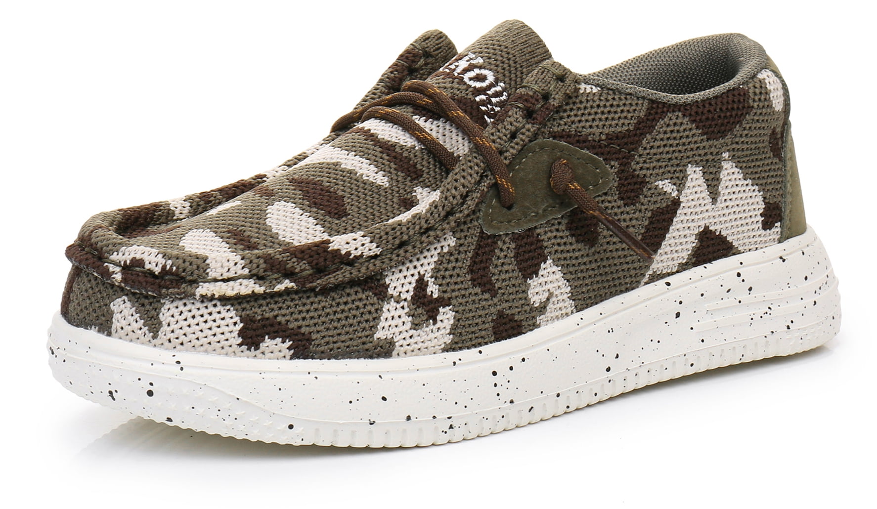 Apakowa Kids Boys Girls Slip-On Casual Loafers Walking Shoes ...