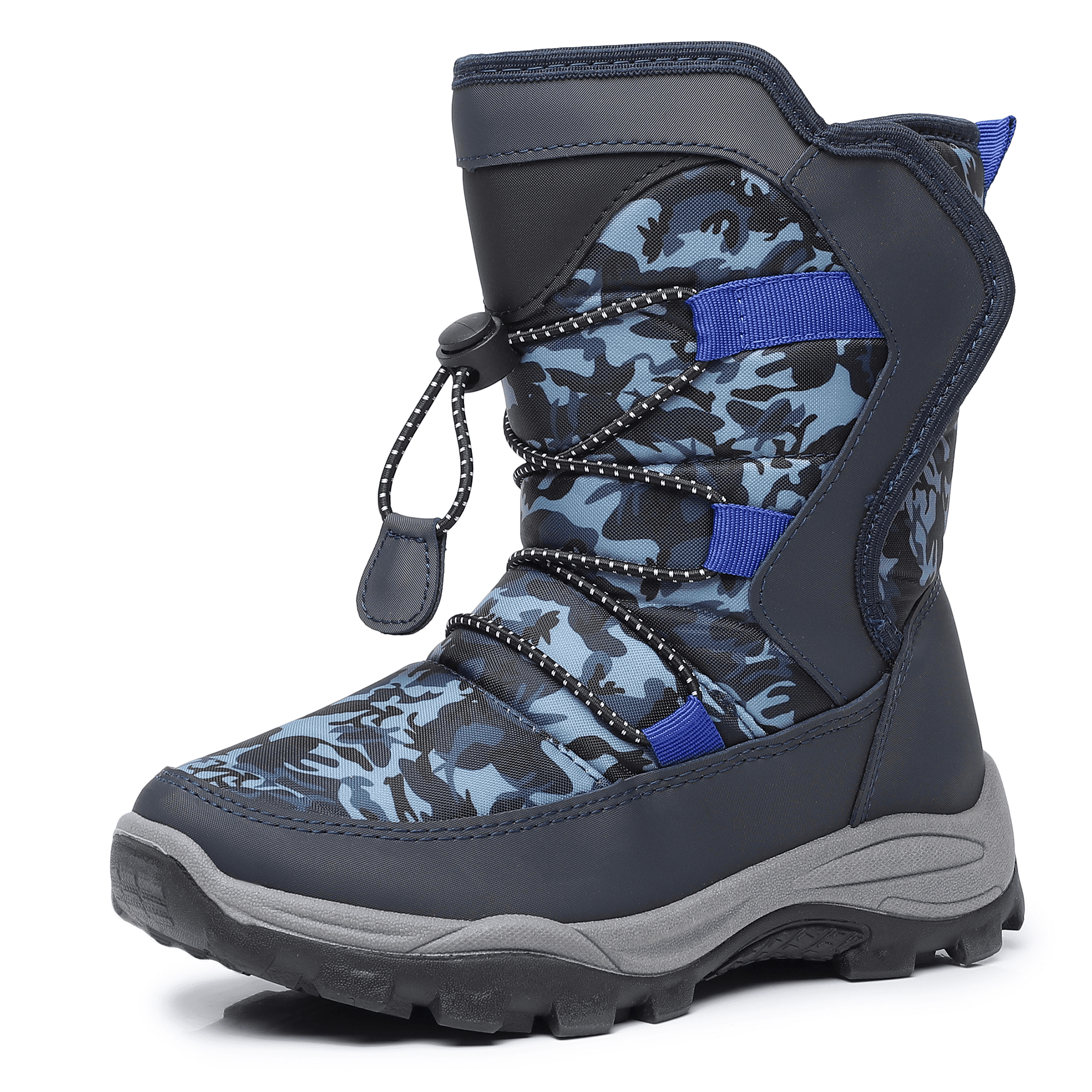 Apakowa New Kids Boys Cold Weather Snow Boots (Toddler/Little Kid ...