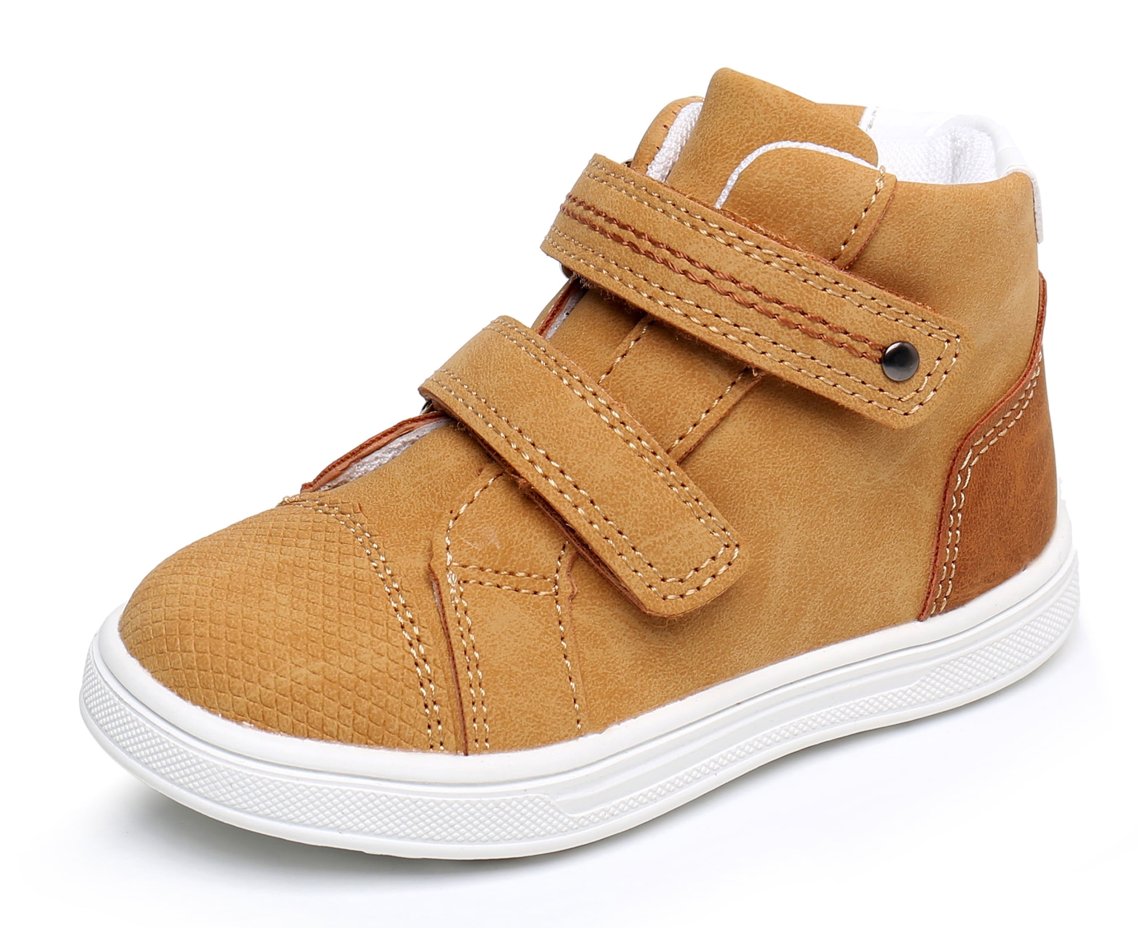 Apakowa Toddler Little Kids Boys Autumn Boots Hook & Loop Ankle Boots ...