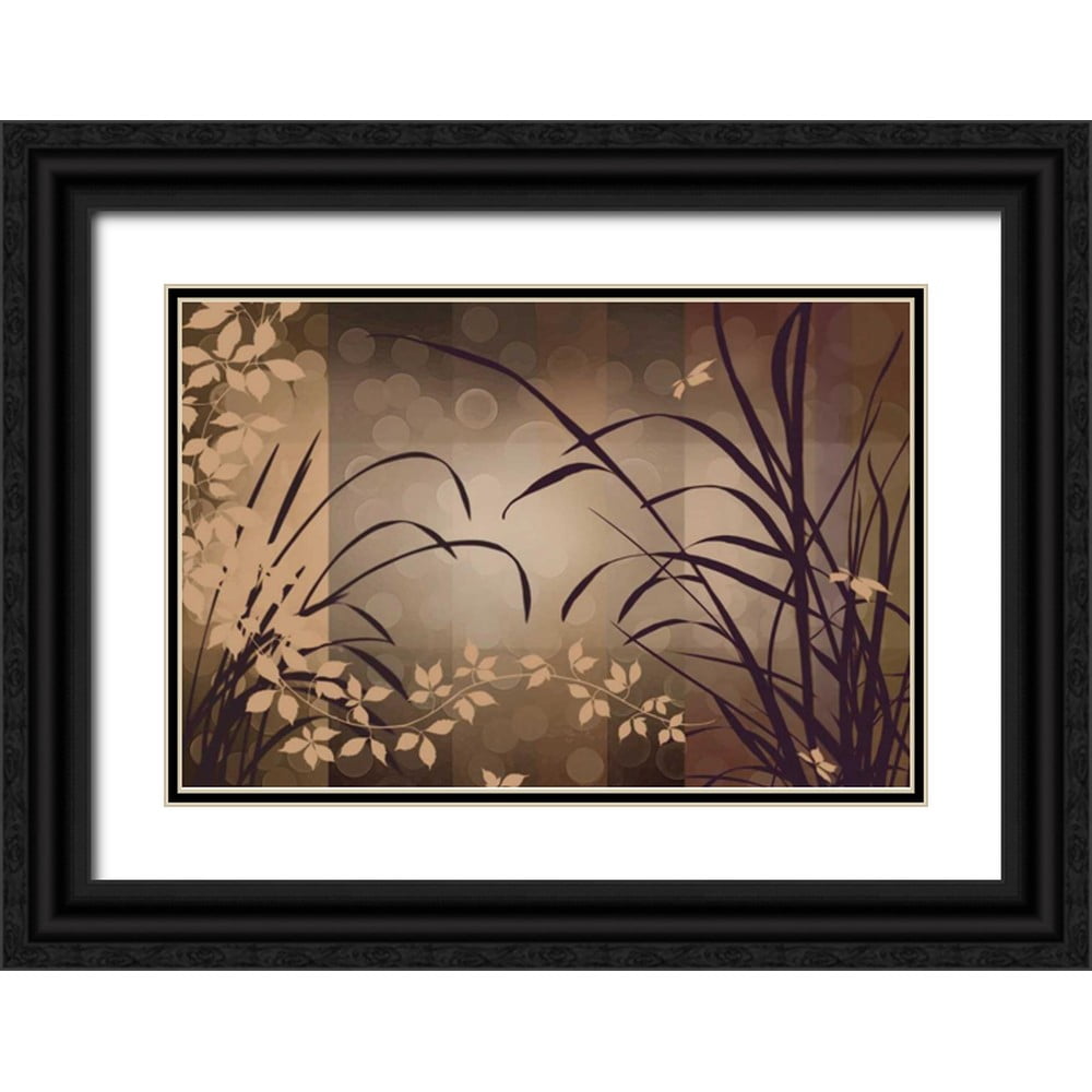 Aparicio, Edward 18x13 Black Ornate Wood Framed with Double Matting ...