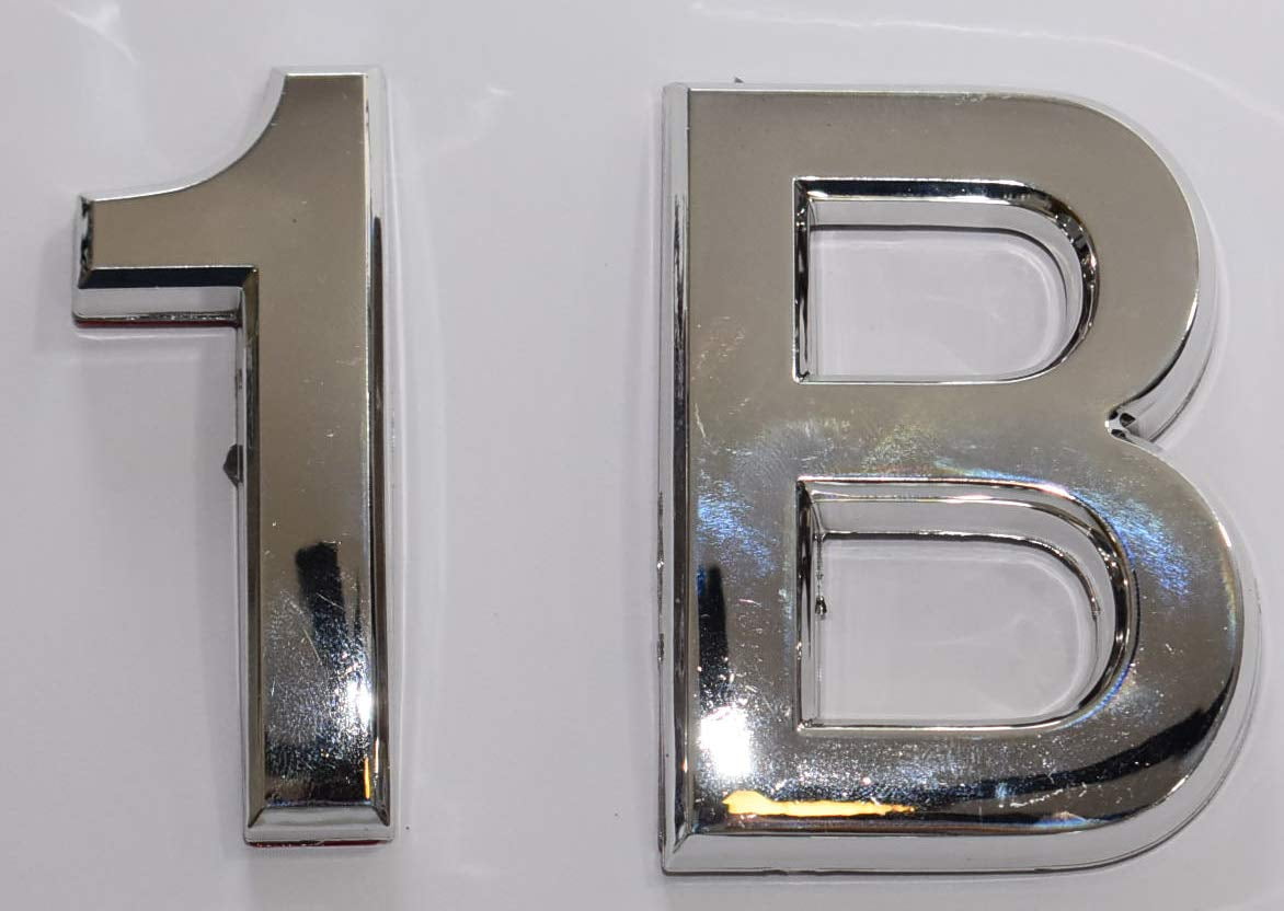 Apartment Number 1B Sign/Mailbox Number Sign, Door Number Sign. Letter ...