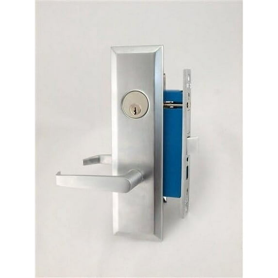 Apartment/Office Heavy Duty Mortise Entrance Lever Lockset Satin Chrome ...