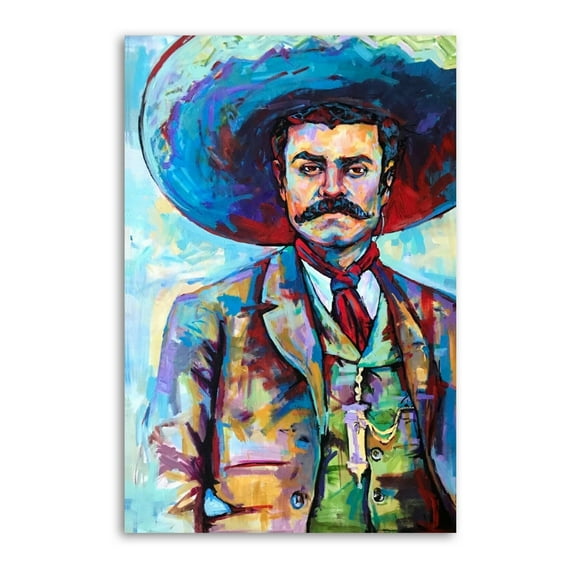 Apata Mexican Revolutionary Posters Wall Art Painting Canvas Gift ...
