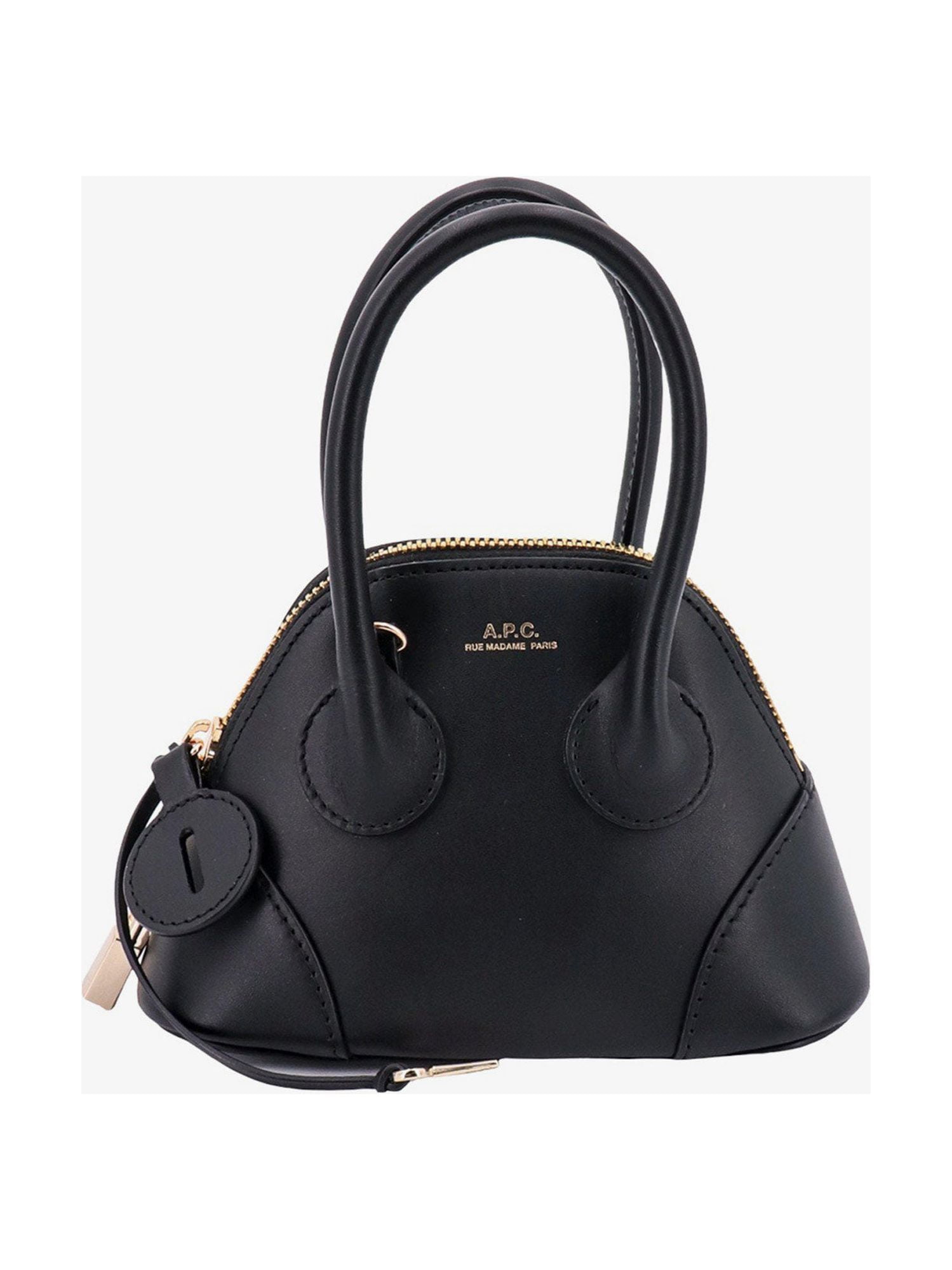 Apc Woman Emma Mini Woman Black Handbags