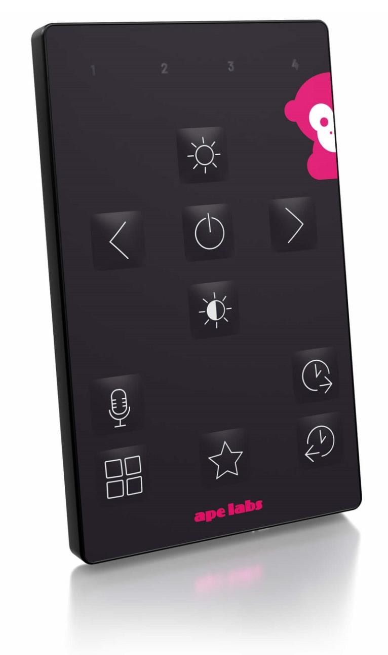 Ape Labs ApeRemote | 2.4GHz RF Universal Remote - Walmart.com
