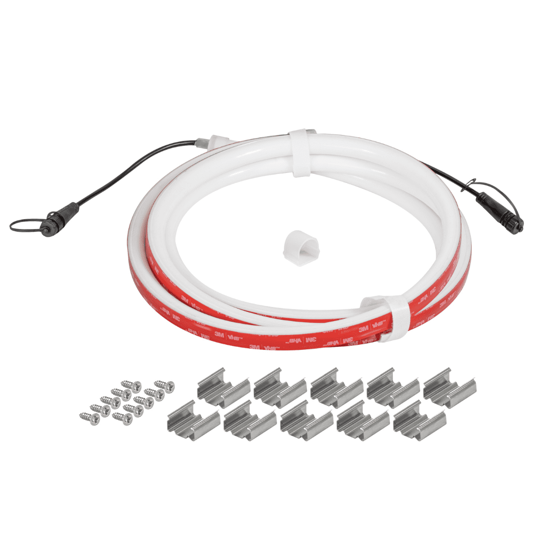 Ape Labs NeonStripe 8 | 8.2ft IP65 RGBaW LED COB Strip, Cuttable with ...