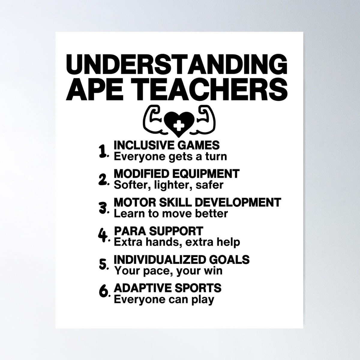 Ape Teachers Unlocked: Inclusive Class Secrets Poster Wall Art, Modern ...