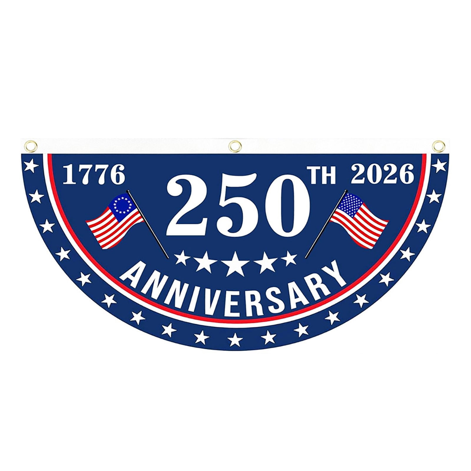 ApePal 250th Anniversary Banner, Patriotic Decoration Flag 1776-2026 ...