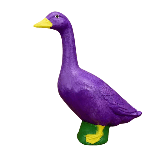 ApePal Resin Goose Statue,White Goose Figurine Ornament for Outdoor ...