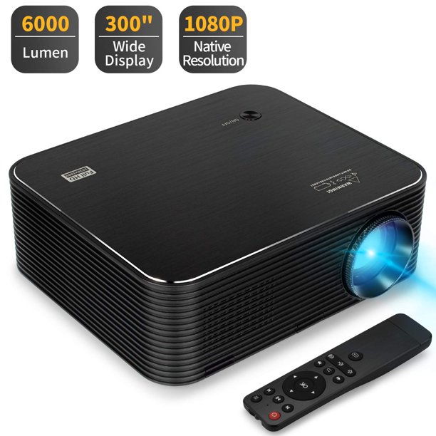 Apeman 4K Support Video Projector,300" Large Screen Native 1080P Home ...