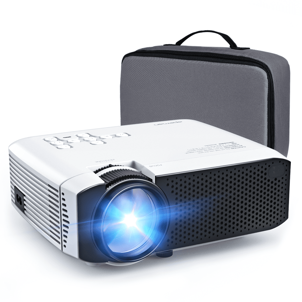 Apeman Mini Projector 1080P Supported,4500Lumens,180" Display,30,000Hrs ...
