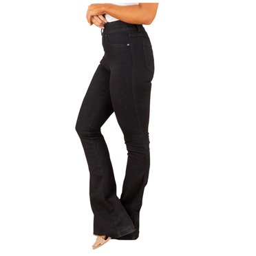 LAPA Womens Classic Flare Bell Bottom Denim Jeans Pants - Walmart.com