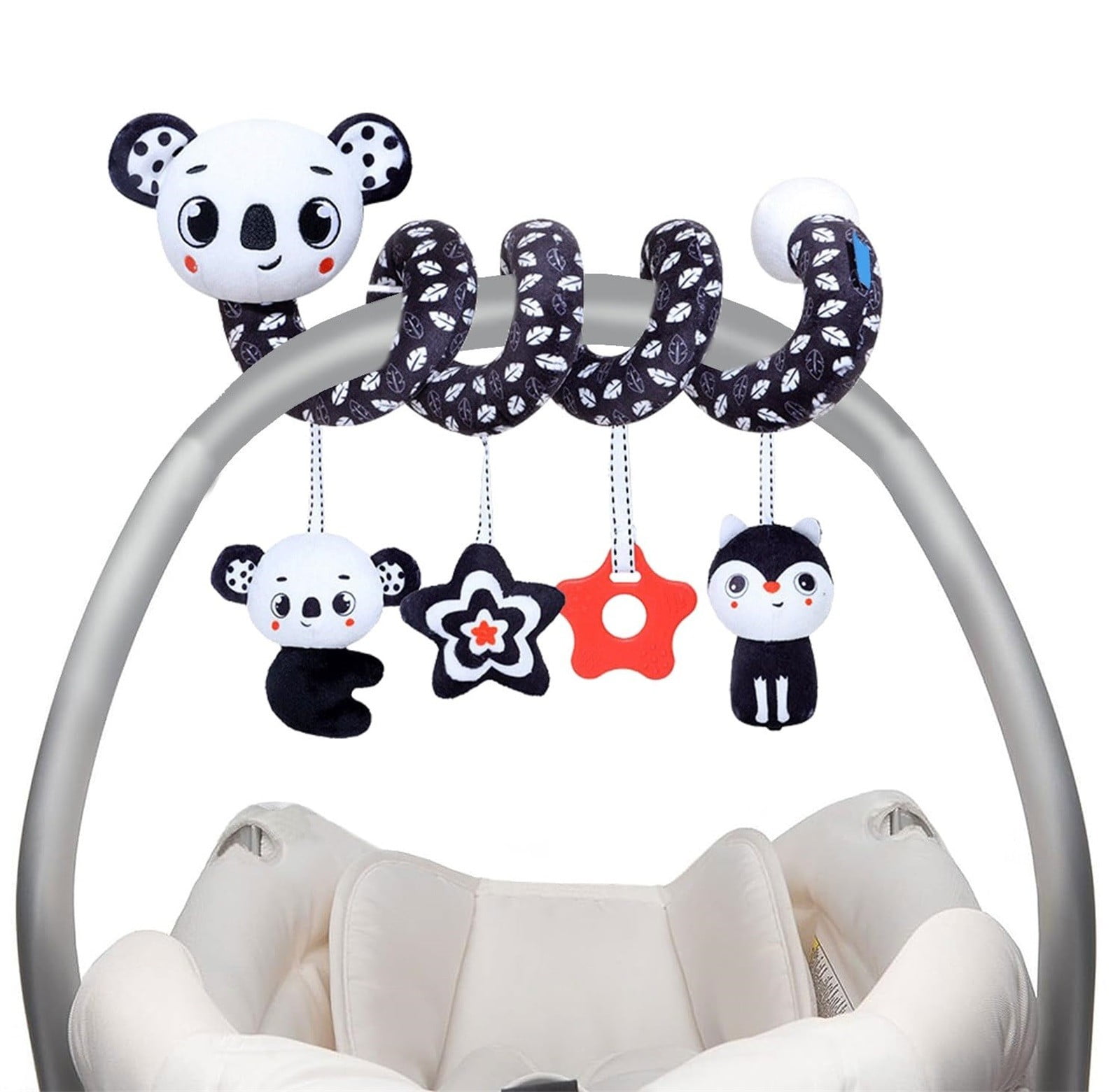 Apepal Toys for Girls Boys Sylfaen Car Seat Toys For Babies 0-6 Months ...