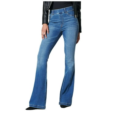 LAPA Womens Classic Flare Bell Bottom Denim Jeans Pants - Walmart.com
