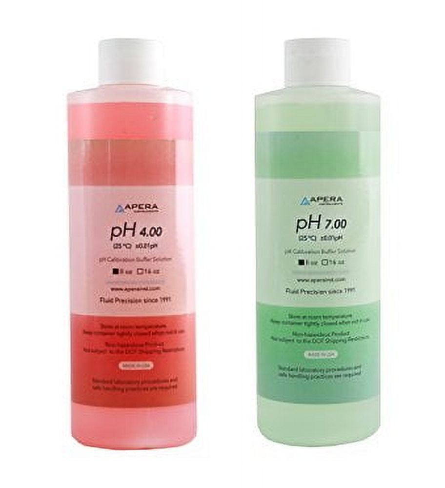 Apera Instruments AI1113 pH Calibration Buffer Solution Kit (7.00, 4.00 ...
