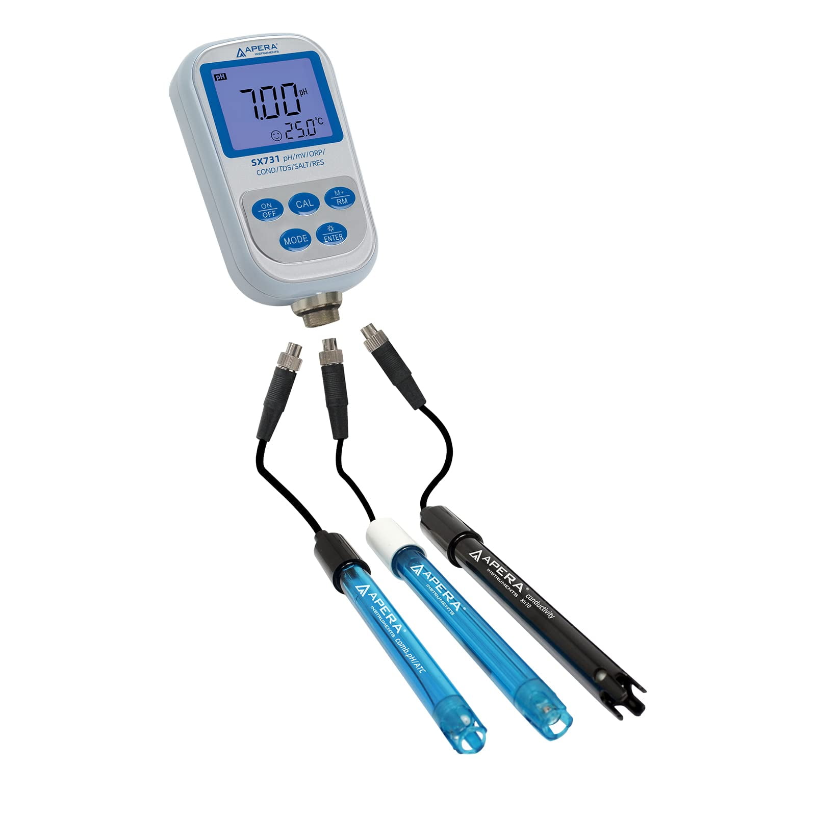 Apera Instruments SX731 pH/ORP/Conductivity/TDS/Salinity/Resistivity ...