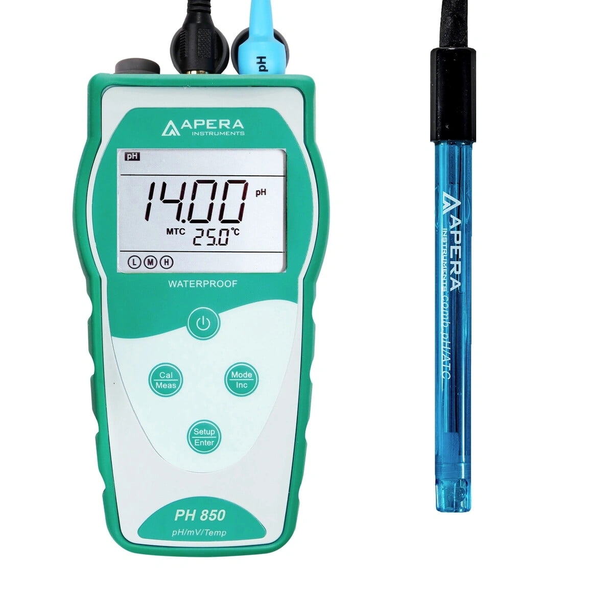 Apera Instruments Value Series PH850 Portable Handheld pH Meter Kit ...