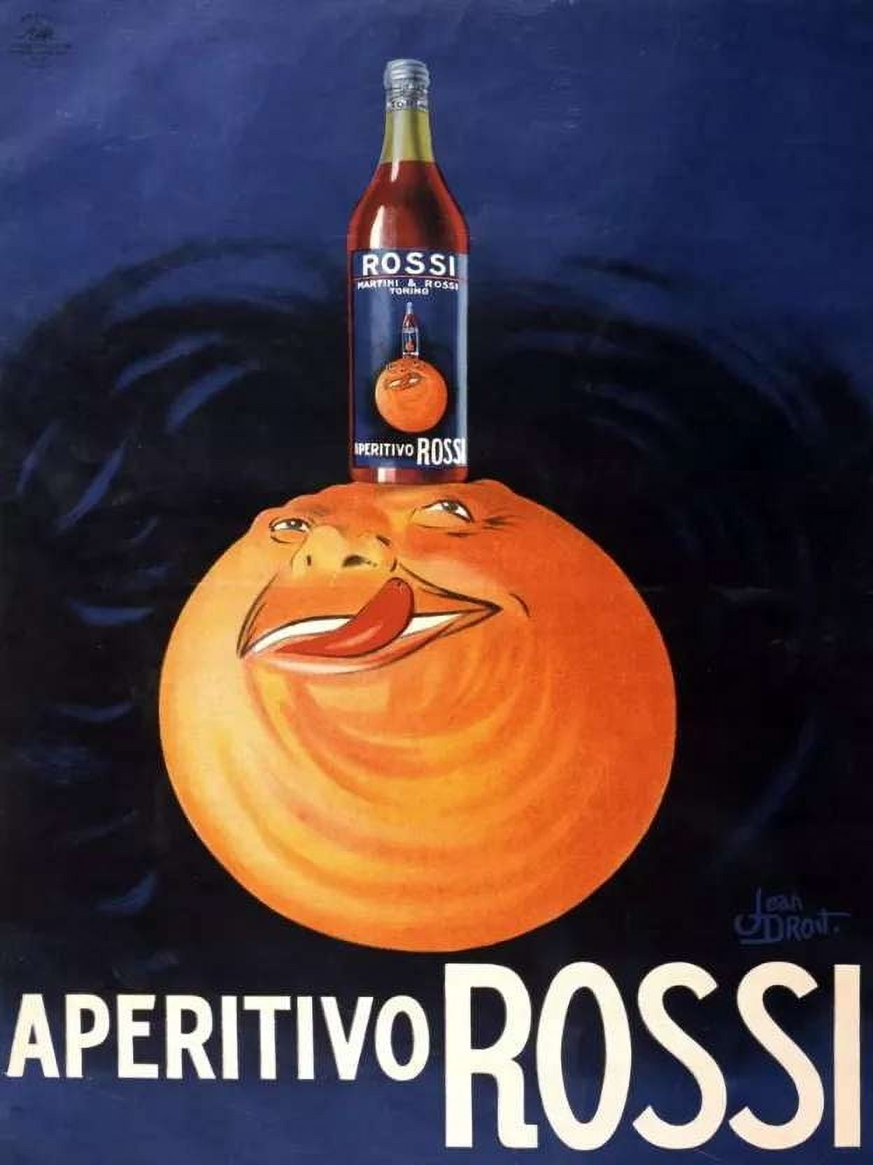 Aperitivo Rossi Decorative Poster.Italy Graphic Art. Wall Interior ...