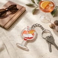 Aperol Spritz Acrylic Keychain, Summer Cocktail Keyring, Girls Trip Bag ...