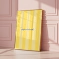 Aperol Spritz Dopamine Decor Striped Pastel Minimalist Illustration ...