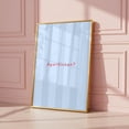 Aperol Spritz Dopamine Decor Striped Pastel Minimalist Illustration ...
