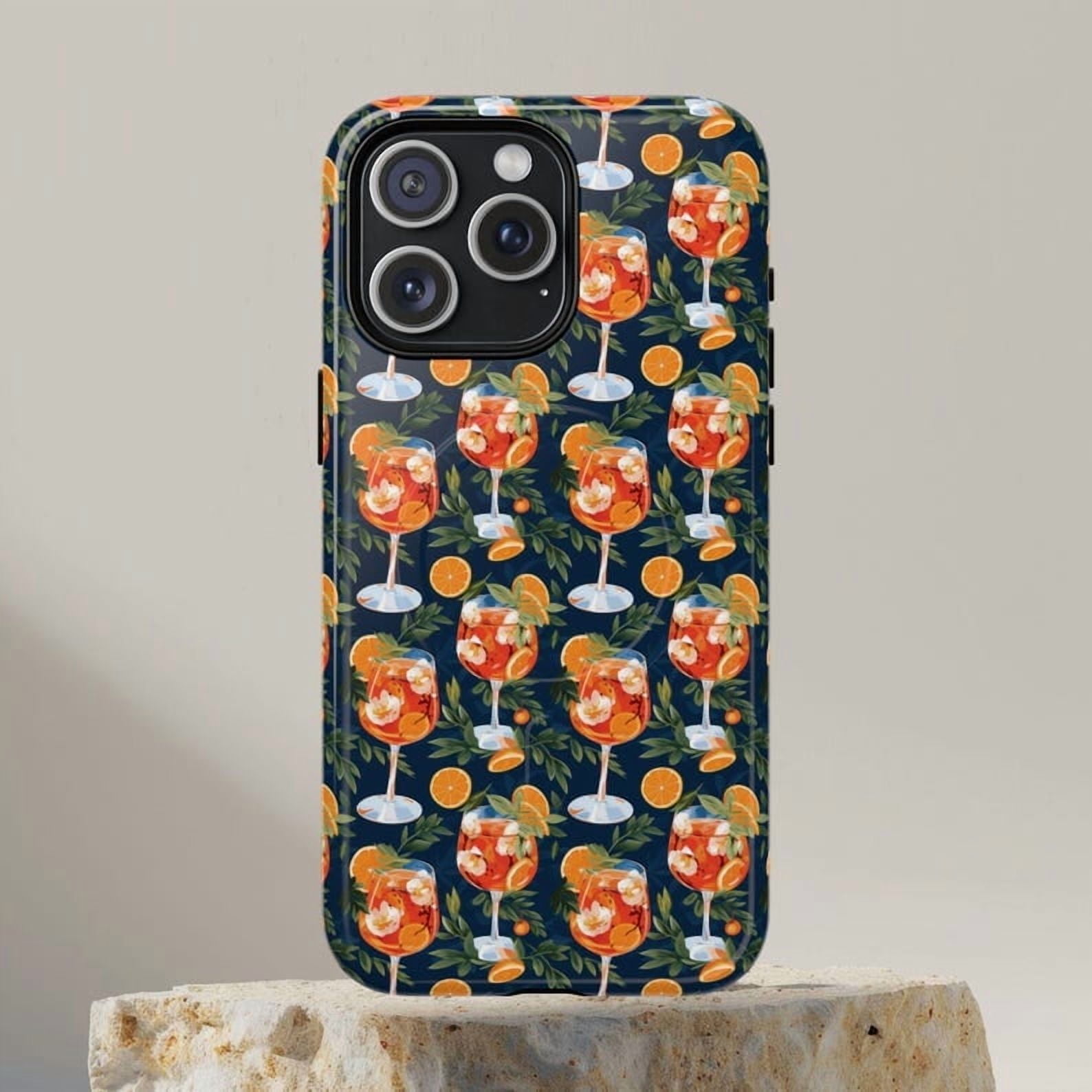 Aperol Spritz H034 Slim Protective Case for iPhone 17 16 15 14 13 12 11 ...