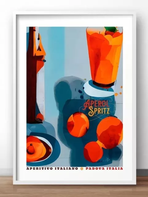 Aperol Spritz Italy, Advertising Poster, Italy Retro Print, Aperitivo ...
