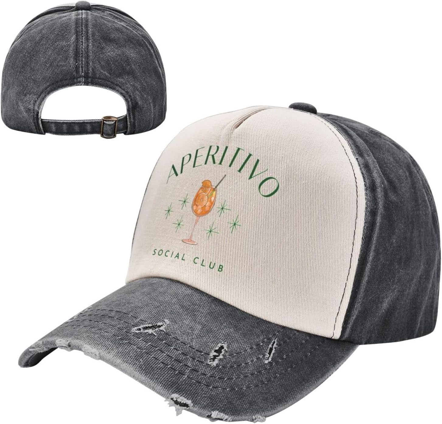 Aperol Spritz Social Club Baseball Cap Aperol Spritz Social Club Dad ...