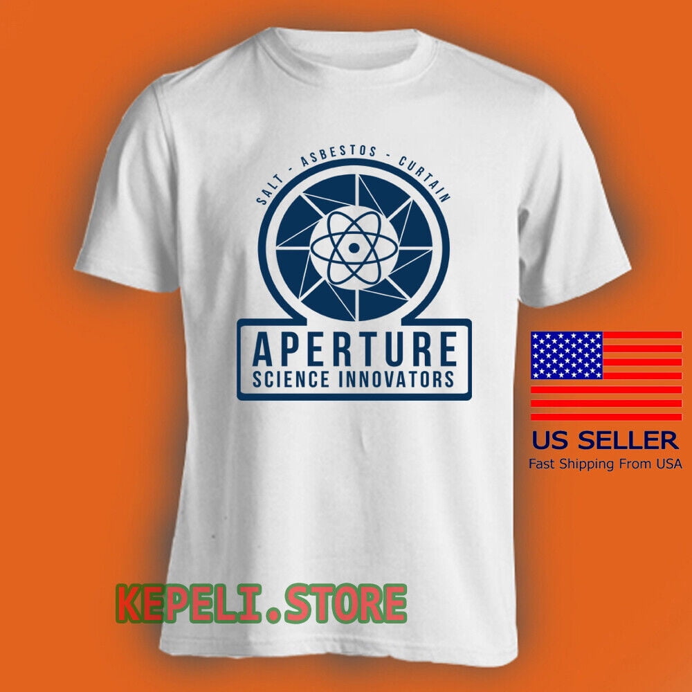 Aperture Laboratories Inspired by Portal Gamer Men's White T-shirt ...