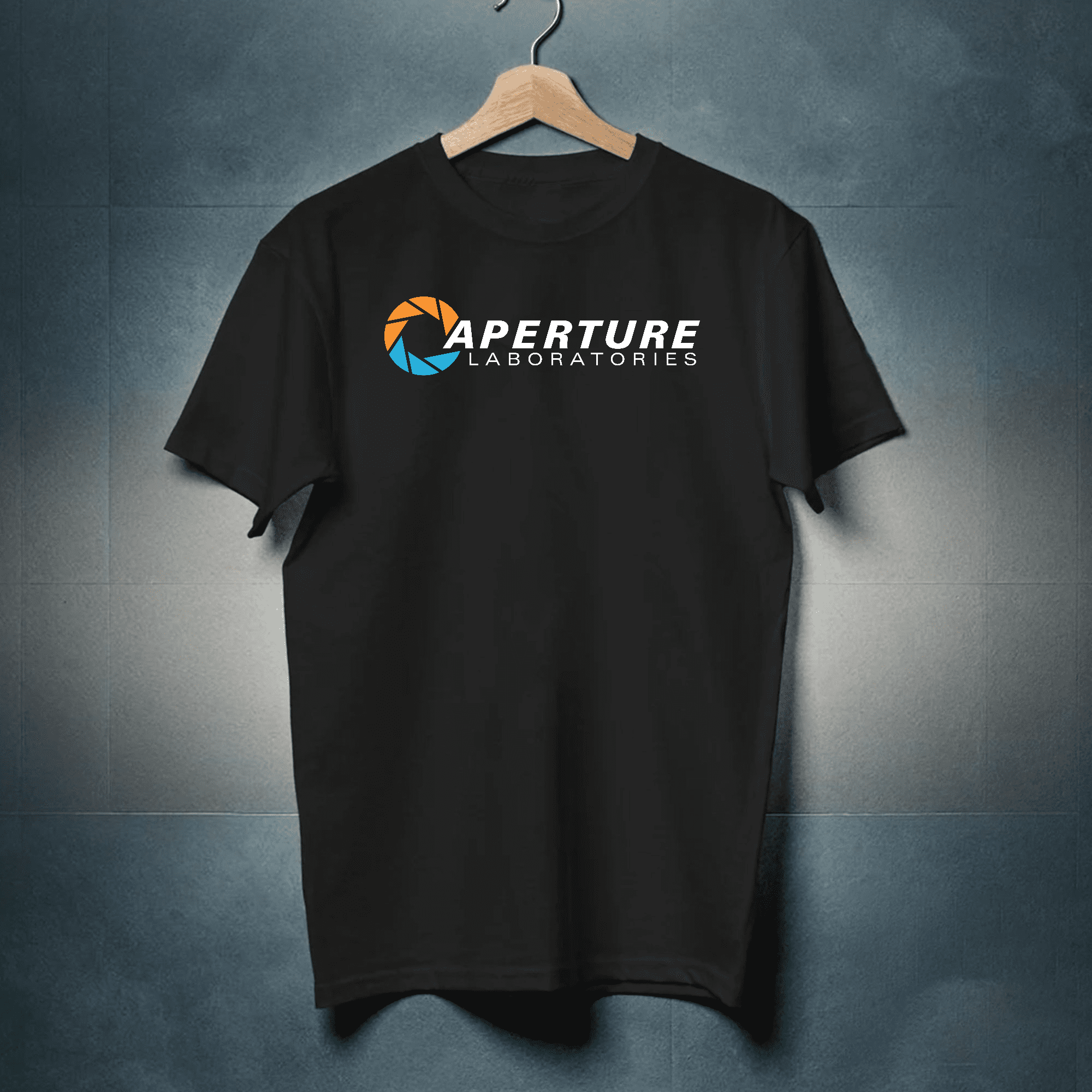 Aperture Science T-Shirt Portal Game Logo Tee S‑5XL - Walmart.com