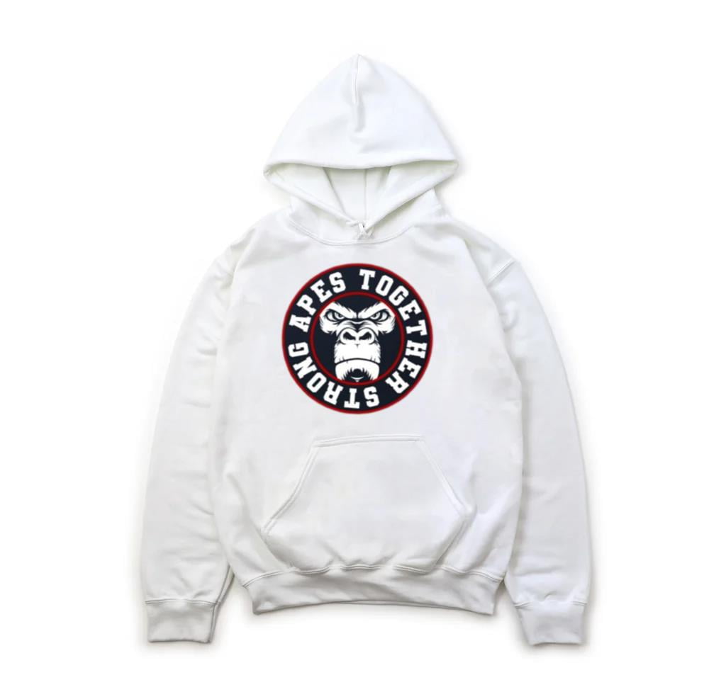 Apes Together Strong Unity Movie Quote Team Community Humor Hoodie, for ...