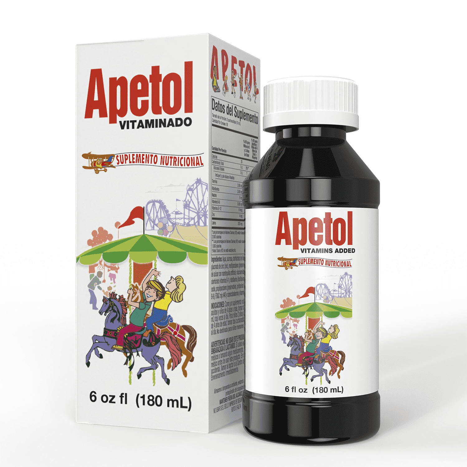 Apetol Vitamin Supplement Syrup, Appetite Enhancer for Children and ...