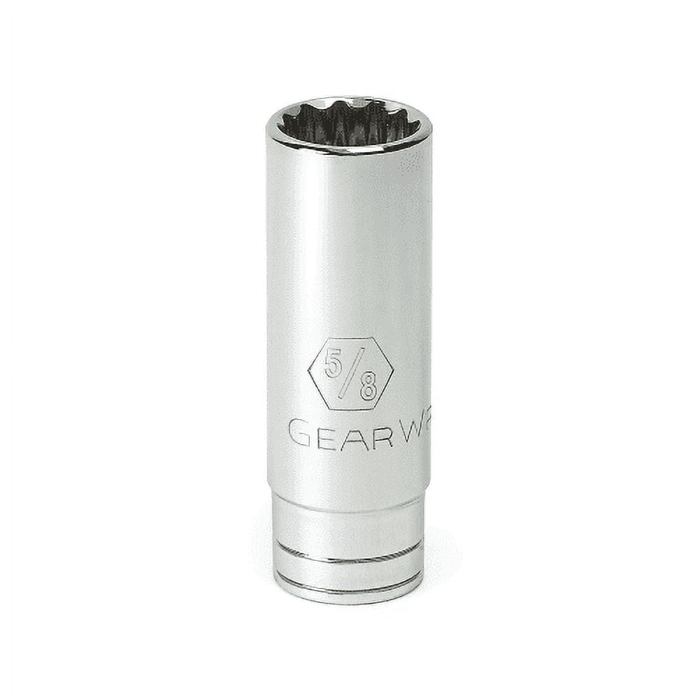 Apex 3/8 Inches Drive 6 And 12 Point Sae Deep Length Sockets, 2.5 ...
