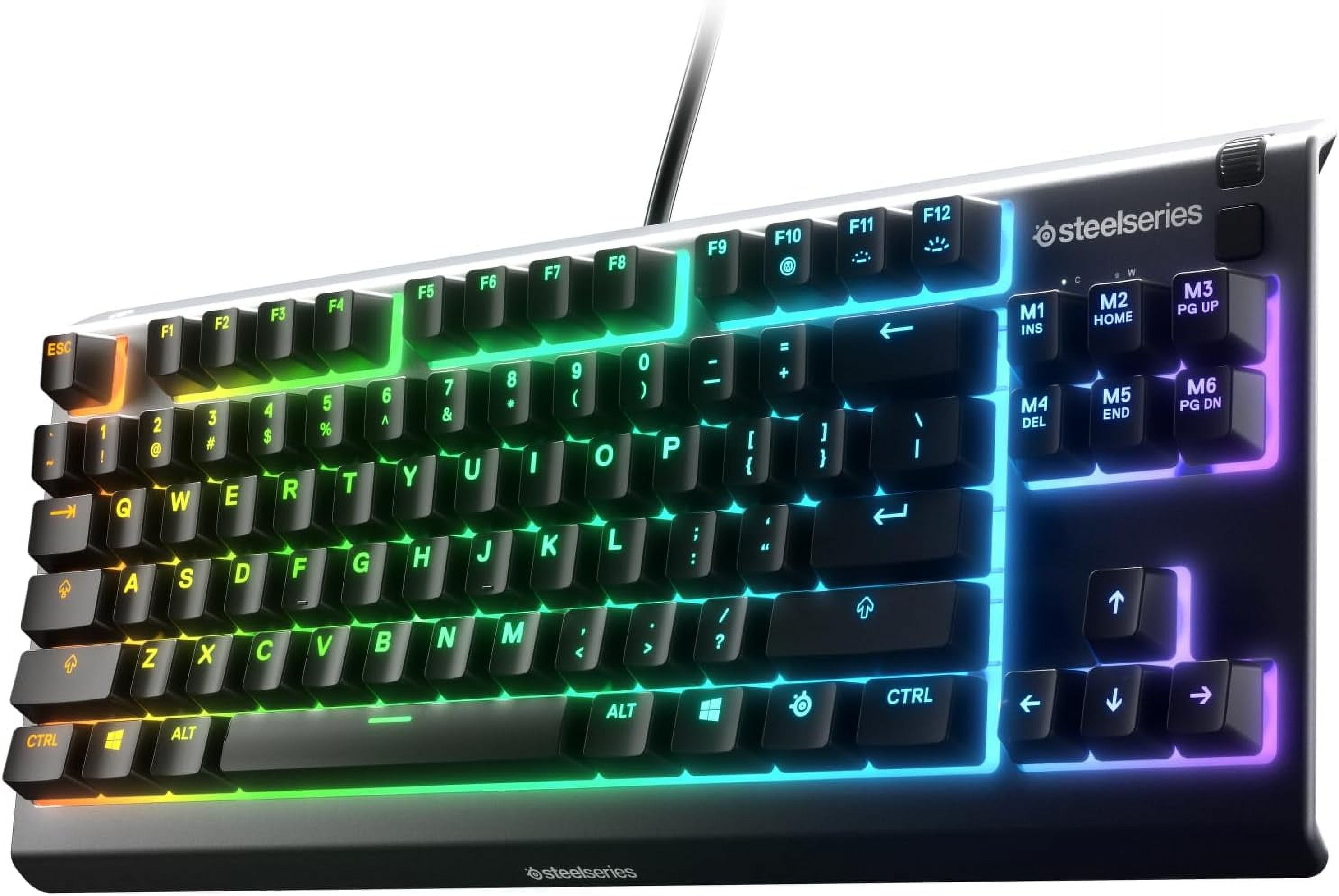 Apex 3 TKL RGB Gaming Keyboard – Tenkeyless Compact Form Factor - 8 ...