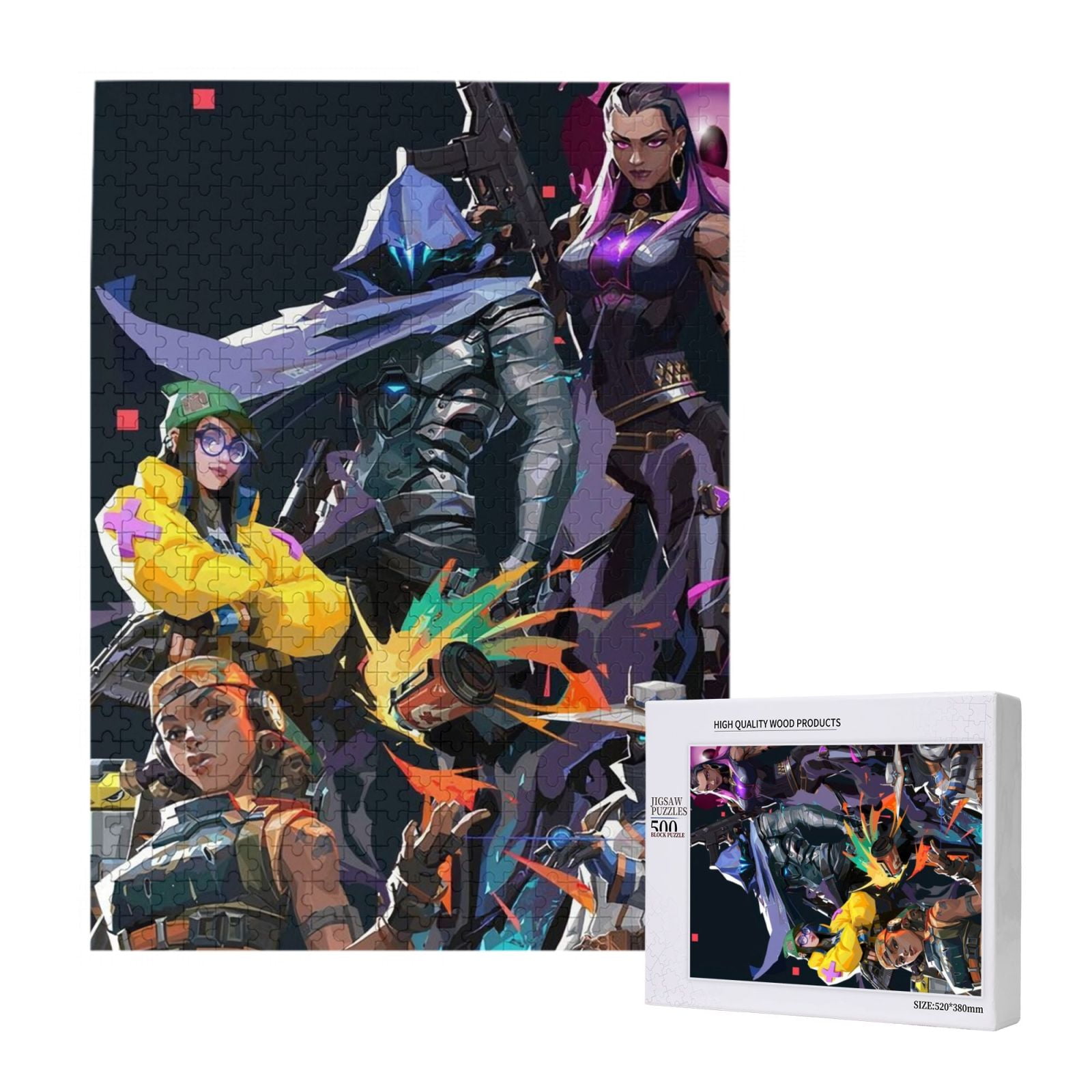 Apex Anime Puzzles Boys Girls Teens 300/500/1000 Piece Wooden Collage ...