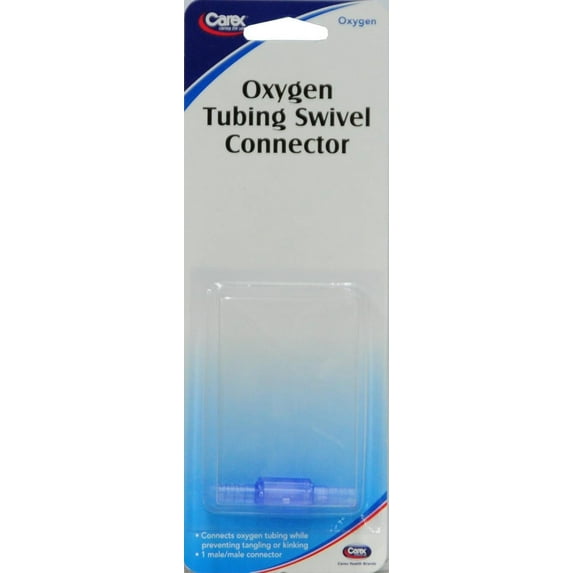 Apex Carex O2 Tubing Swivel Connector, for Men and Women Health, over ...