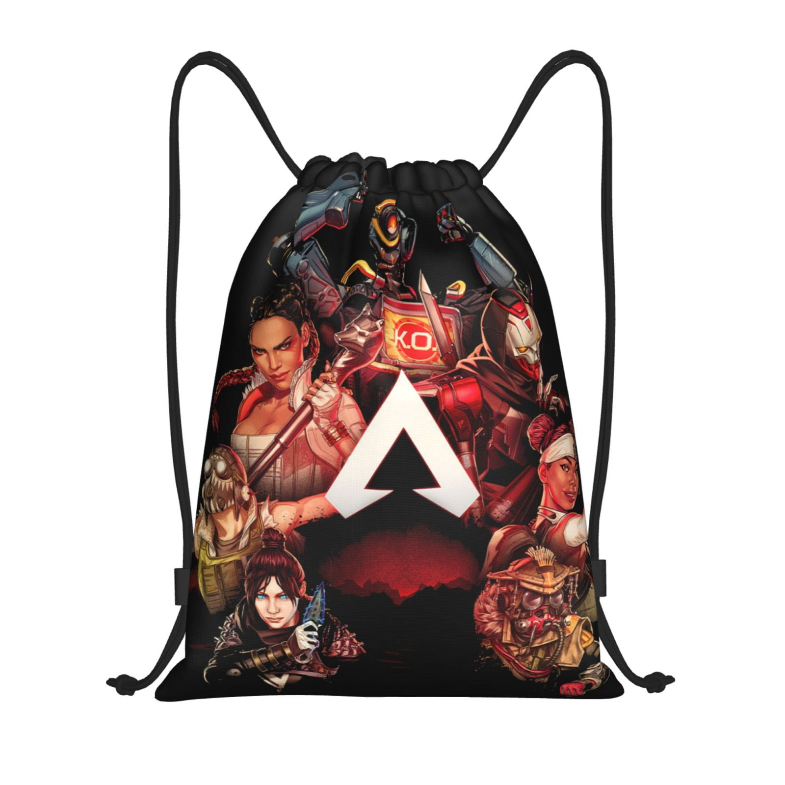 Apex Classic Drawstring Bag, Collapsible, Sports, Fitness, Drawstring ...