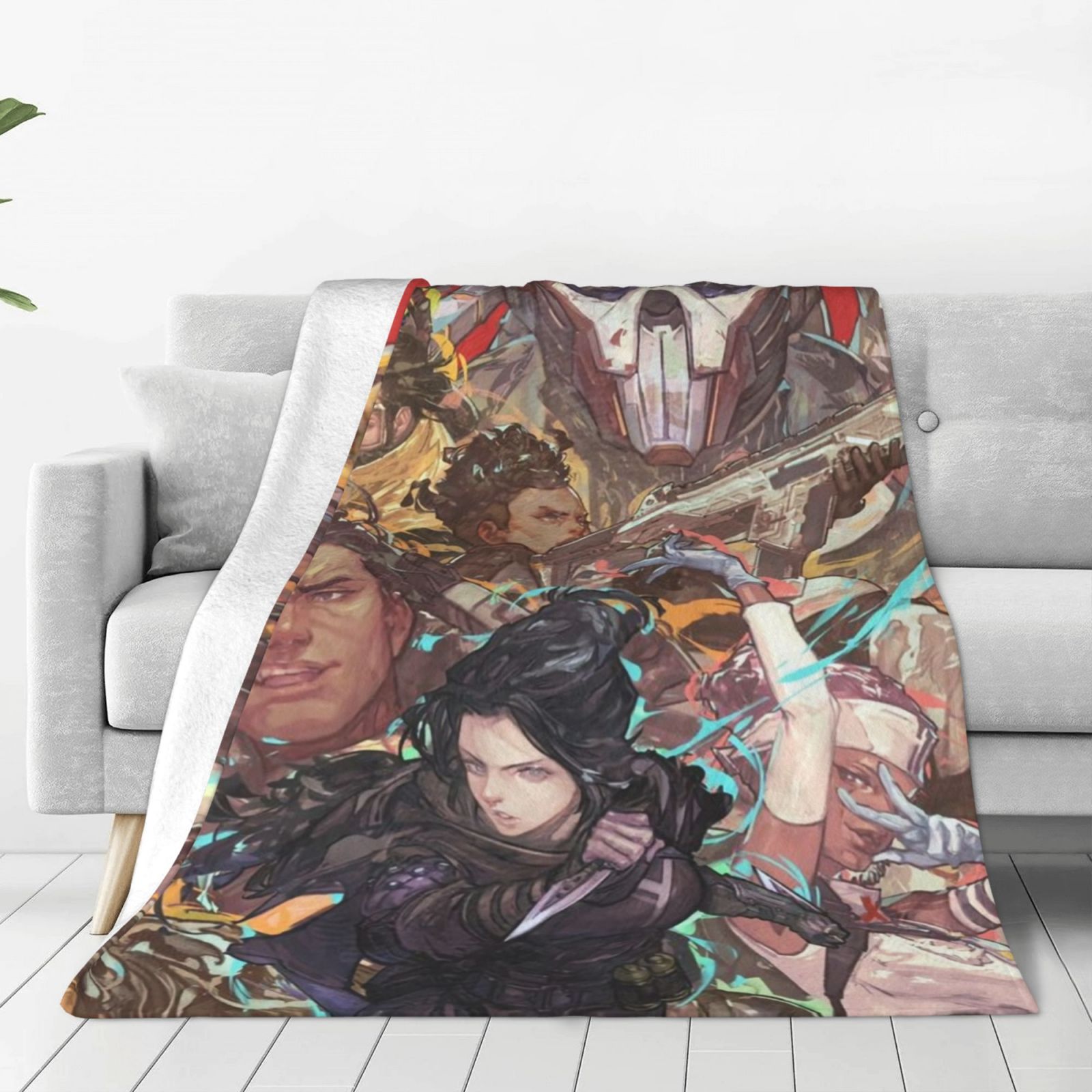 Apex Cute Anime Blanket, Gifts For Girls And Boys, Super Soft ...
