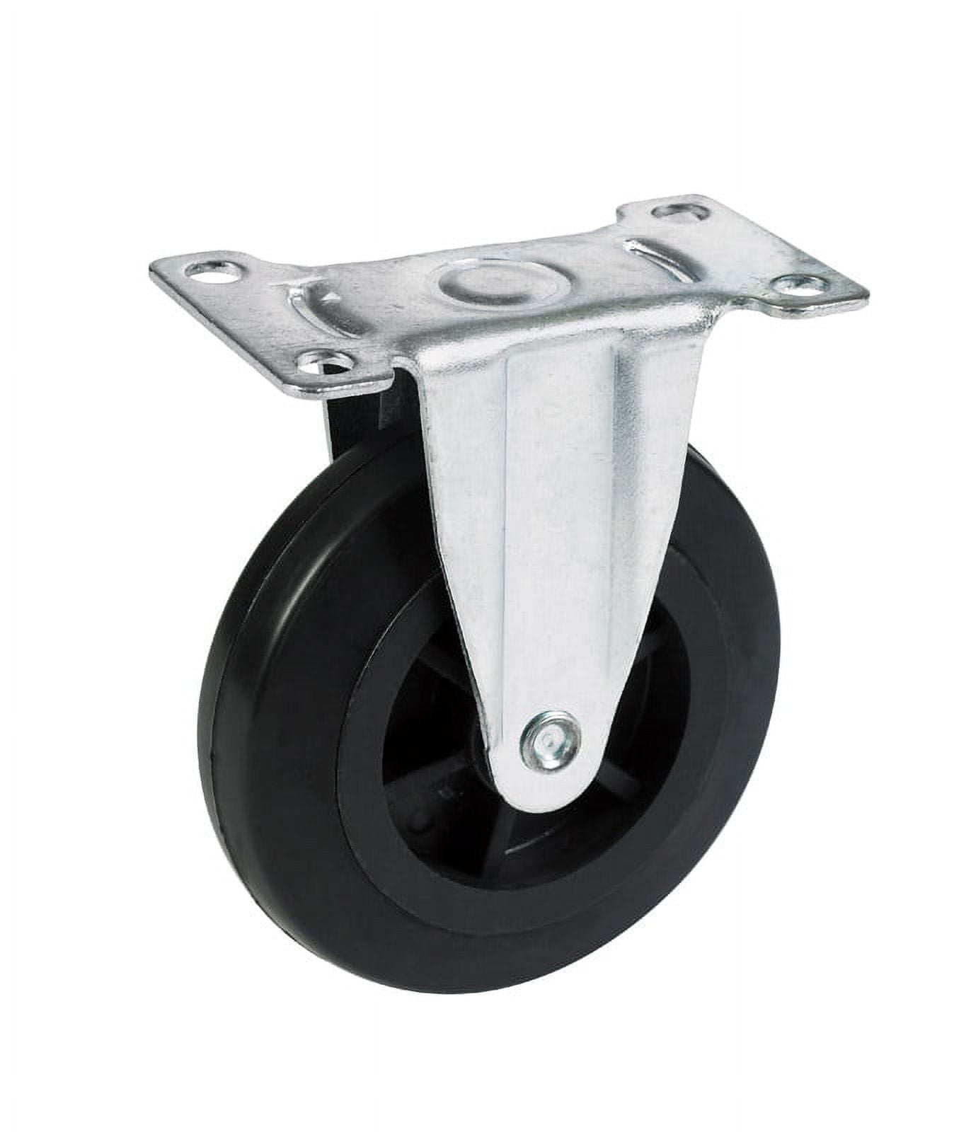 Apex Fixed Caster 4 in. Dia. x 1 in. W Plastic - Walmart.com