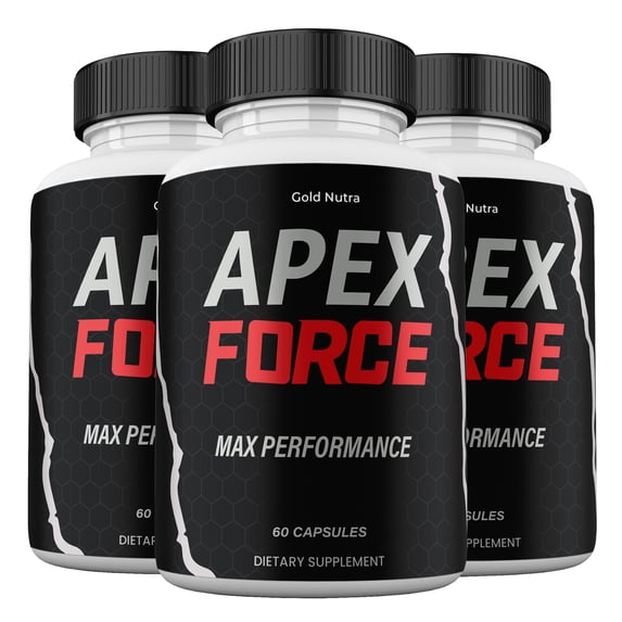 Apex Force Supplemement, High Potency Pills, All Natural Formula for ...