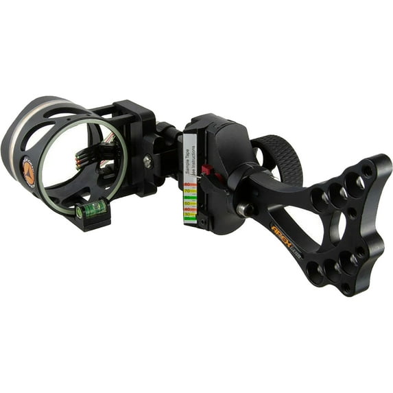 Apex Gear Covert 4-Pin Adjustable Multi-Color Dot Reticle Archery Bow ...