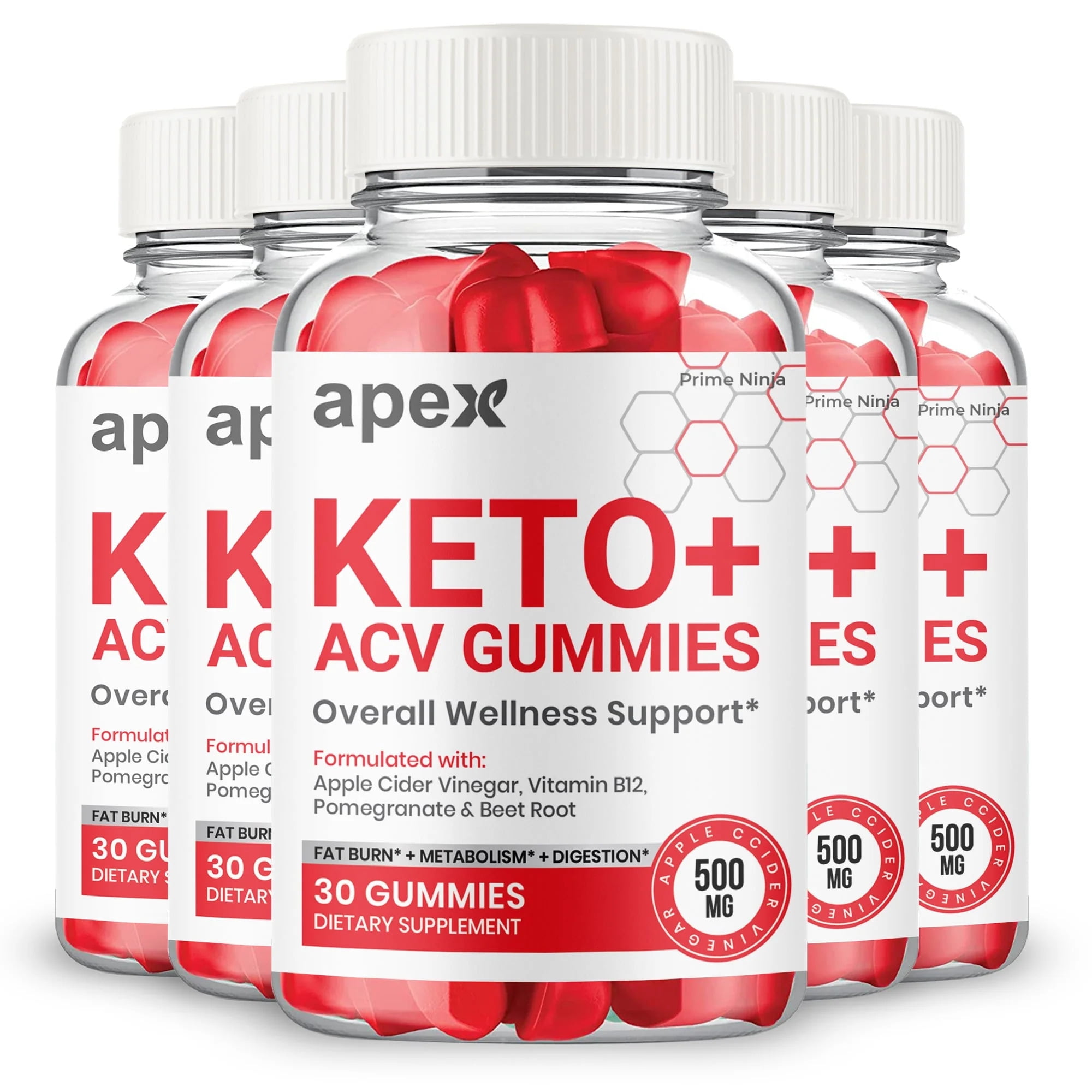 Apex Keto ACV Gummies (5 Pack) - Walmart.com