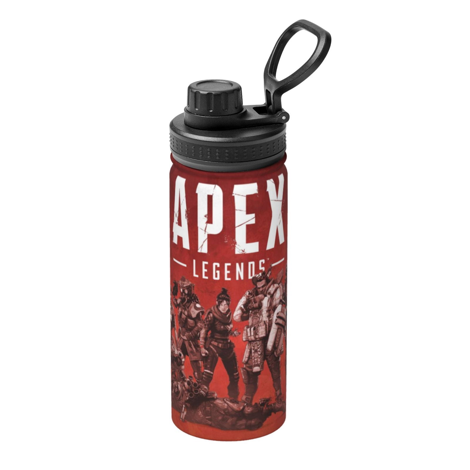 Apex Legends 18oz Insulated Water Bottle with Handle, Stainless Steel ...