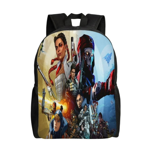 Apex Legends Backpack Cute Anime Large Capacity Multifunction Backpacks ...