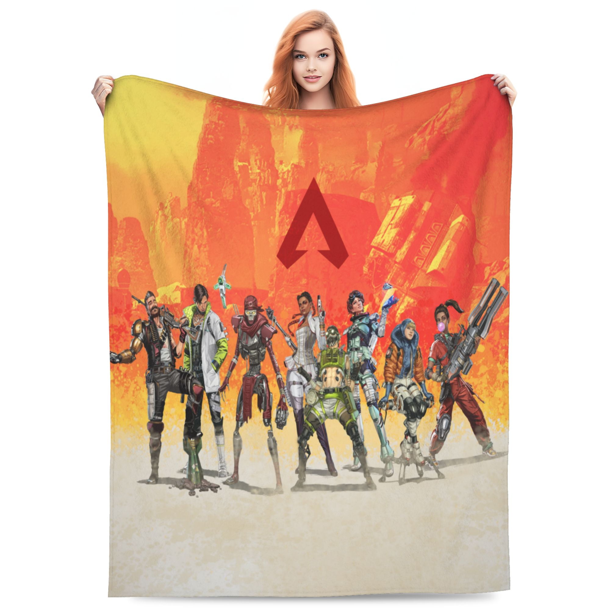 Apex Legends Bed Blanket 3D Printed Throw Blanket Lightweight Super ...